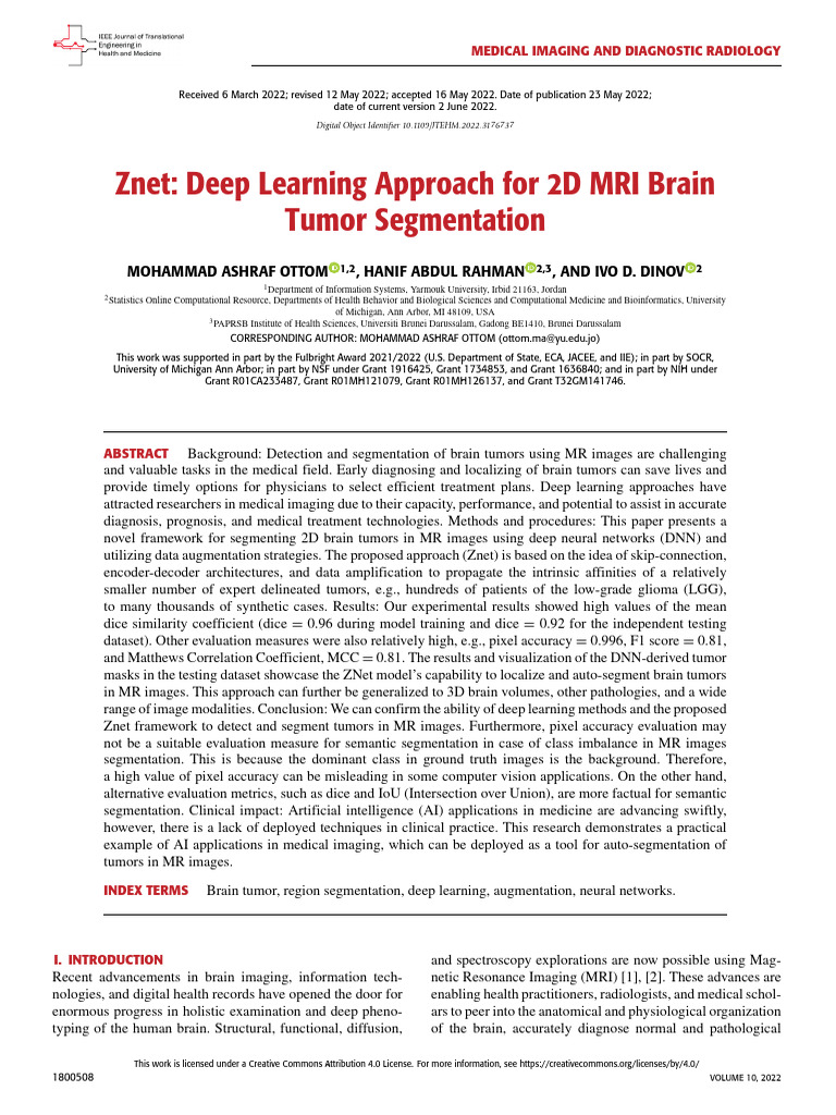 Research_paper_5 | PDF | Image Segmentation | Deep Learning