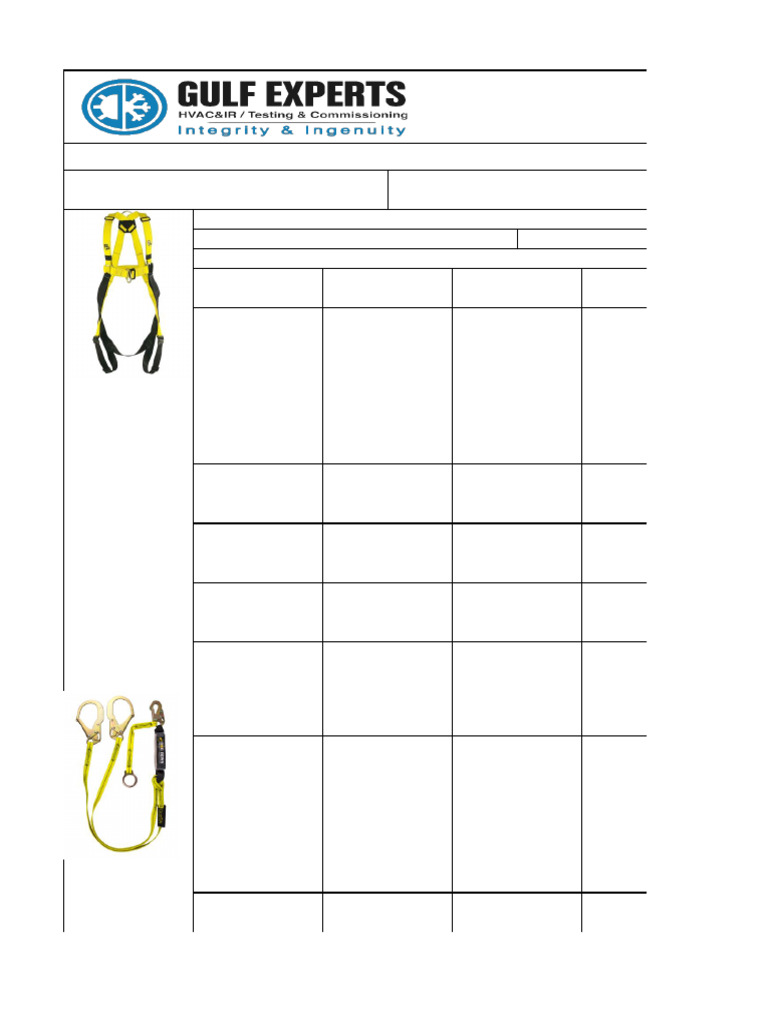 FBH Checkllist | PDF