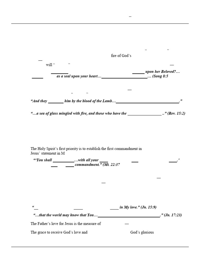 Document | PDF | God The Father | Jesus