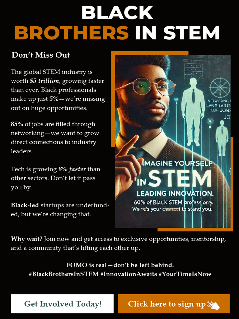 Black Brothers in STEM Movement | PDF