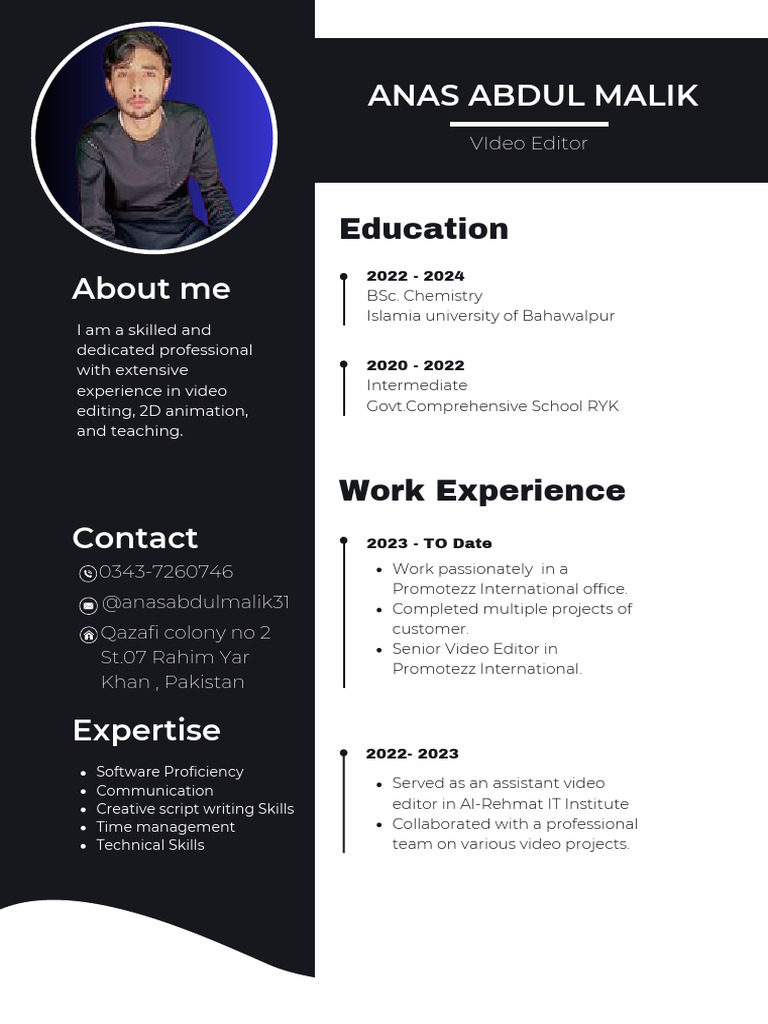 Anas Correct CV | PDF