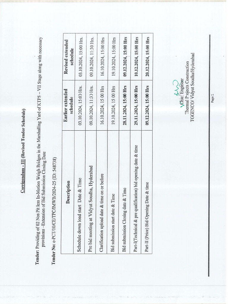 Corrigendum III | PDF