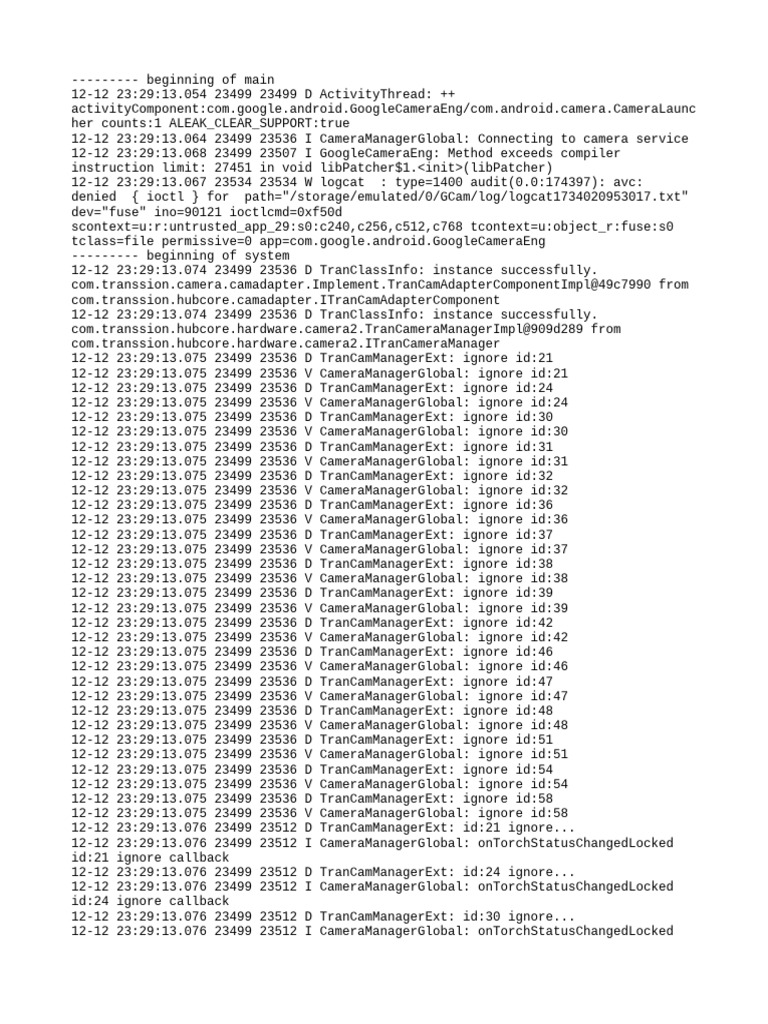 Log Cat 1734020953017 | PDF | Software Engineering | Software