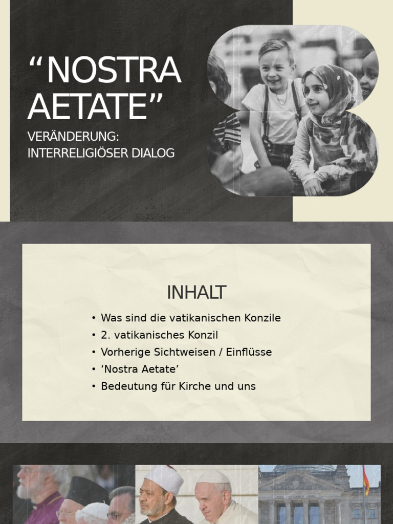 Nostra Aetate Powerpoint | PDF