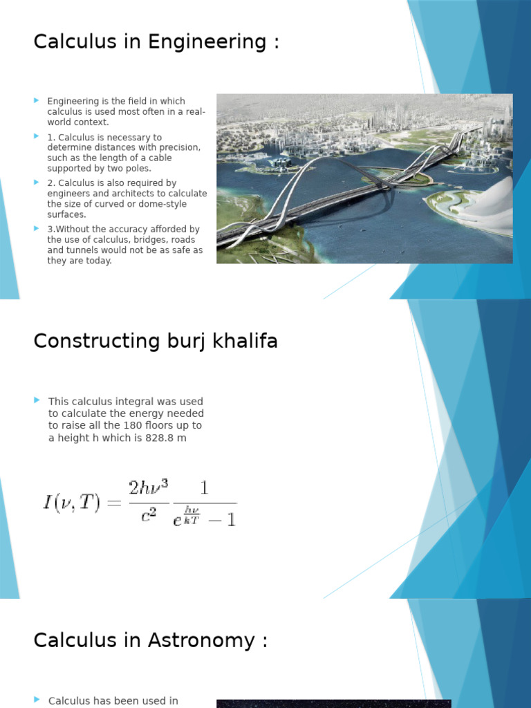 Applications of Calculus in Real Life | PDF | Orbit | Calculus