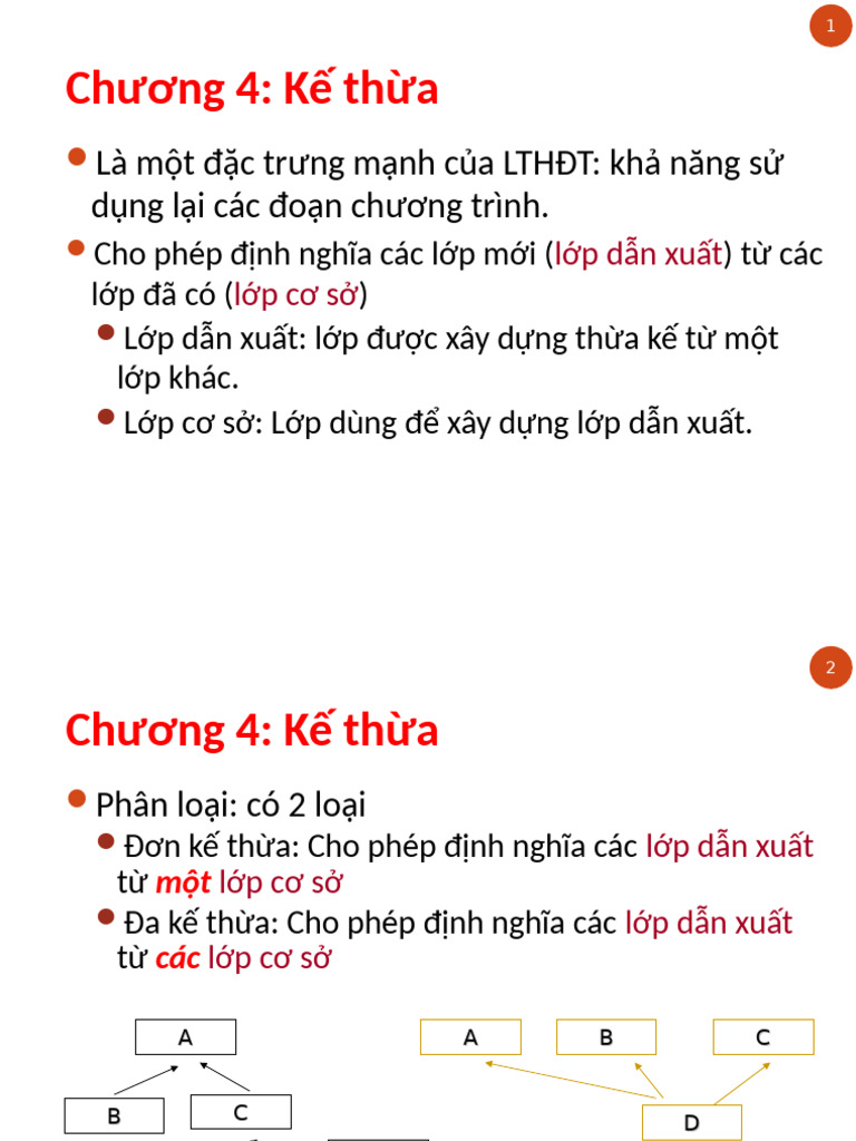 Ch4 LTHDT Ke Thua | PDF