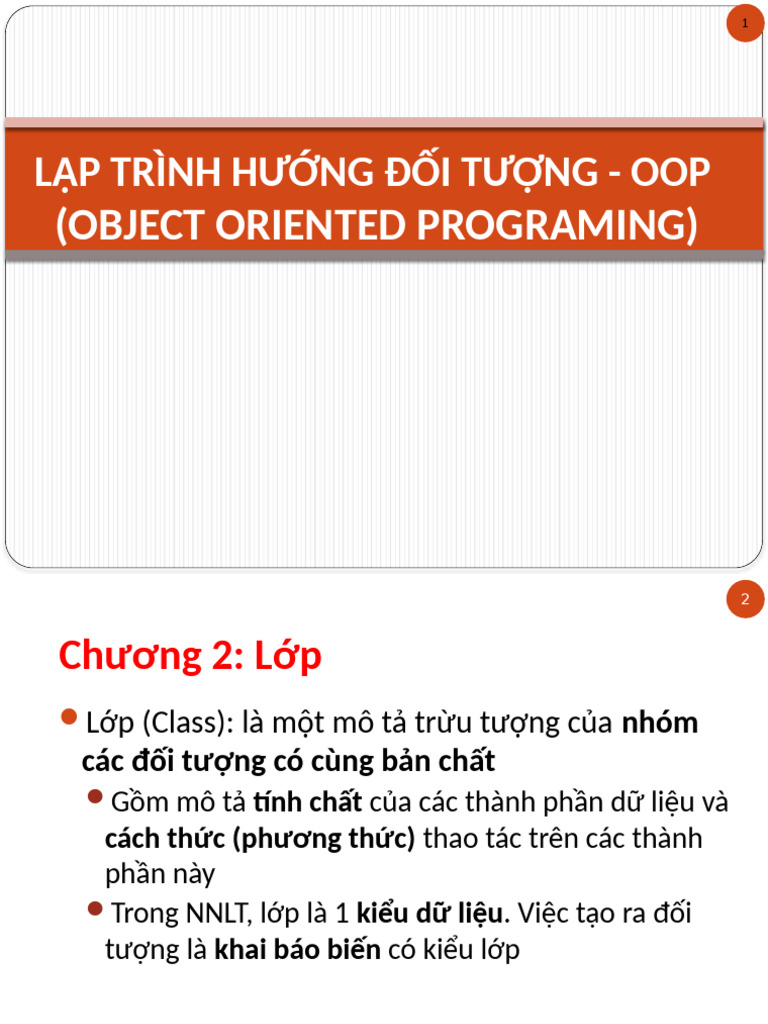 Ch2 LTHDT Lop | PDF