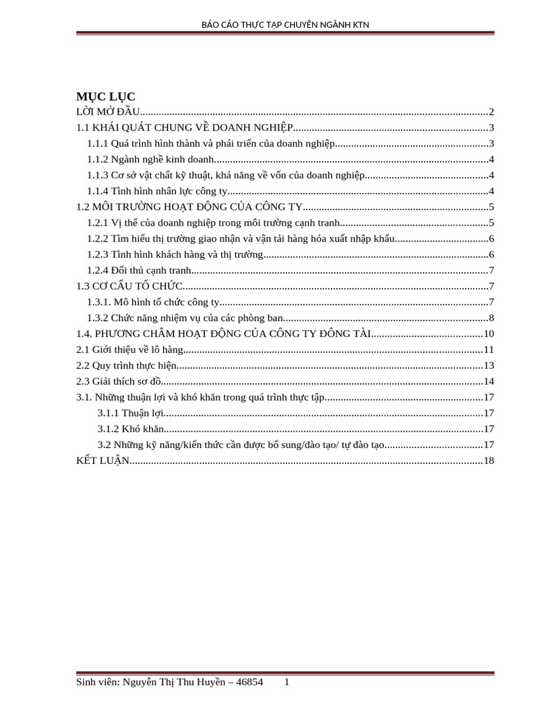 BÃ¡o Cã¡o KTN | PDF