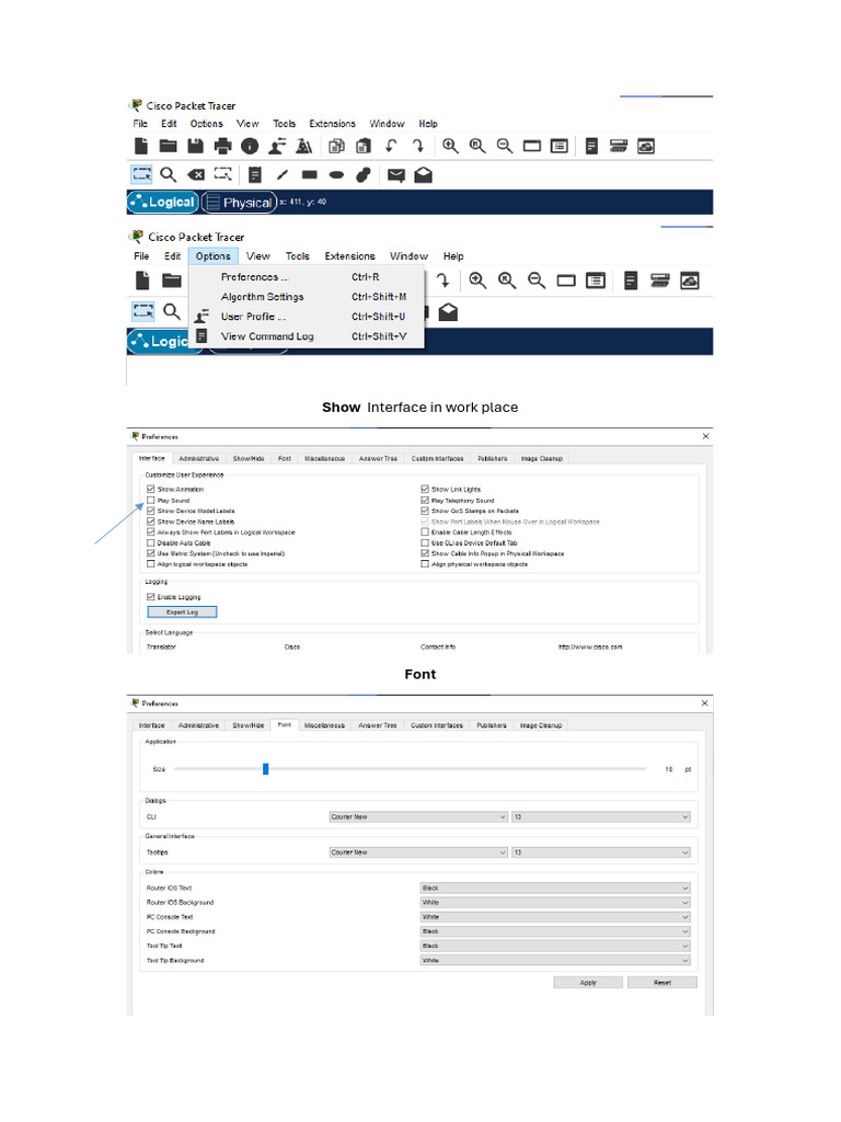 Workplace Show Interface Guide | PDF