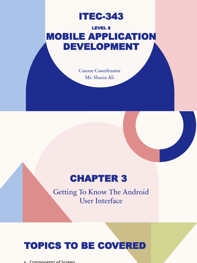 Chapter 3 Getting To Know The Android User Interface Design Pdf