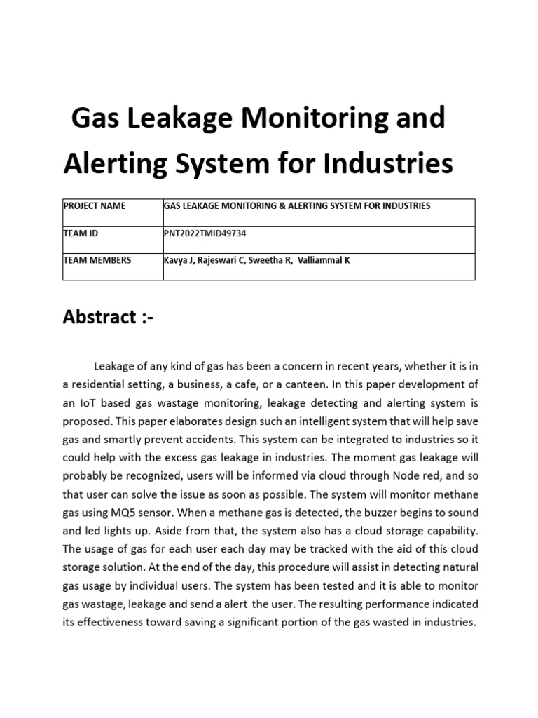 Project Report | PDF | Sensor | Electrical Engineering