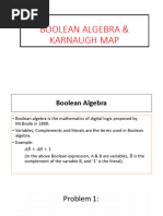 SOP and POS Lecture Notes | PDF | Boolean Algebra | Teaching Mathematics