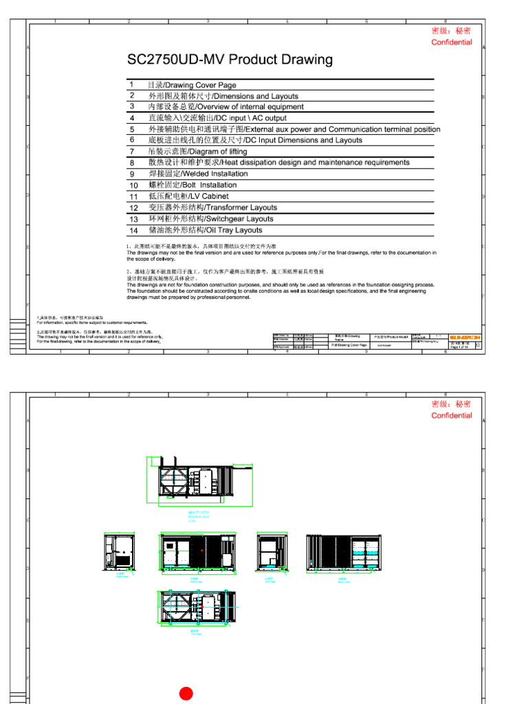 JV001-9-V03-EVI0-00013 Inverter Container Installation | PDF | Power ...