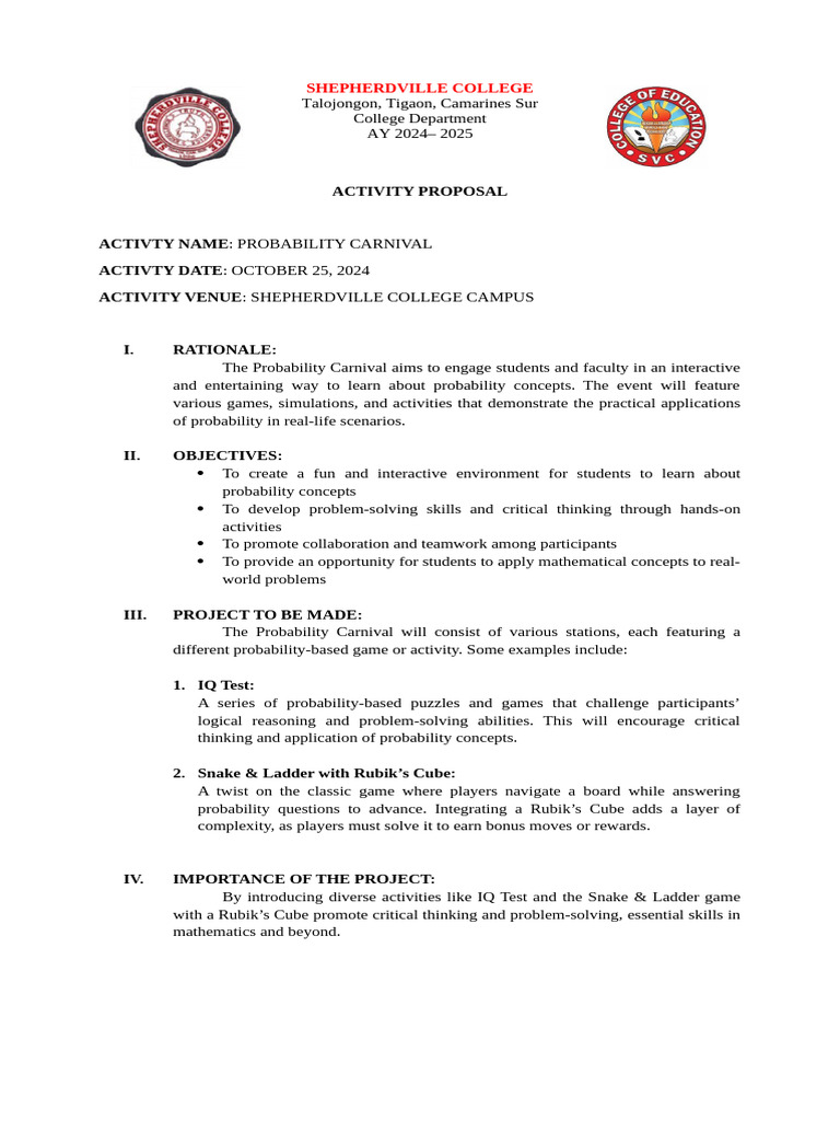 Act Proposal | PDF | Critical Thinking | Cognition