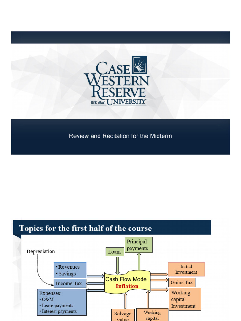 Epom407 m14 Review and Recitation For Final Exam Lecture | PDF | Stocks ...