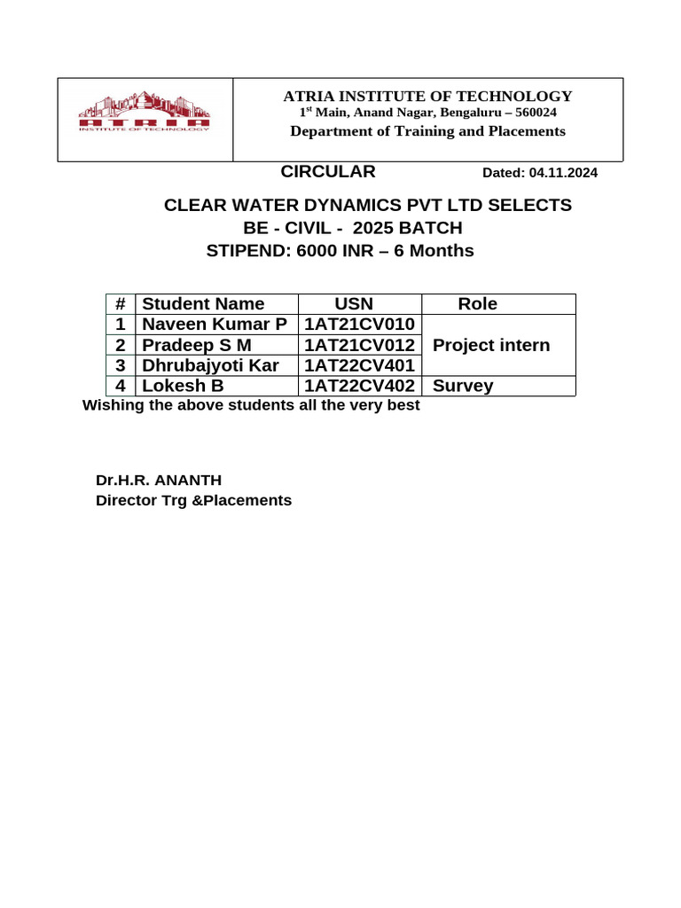 CWD - 2025 Selects | PDF