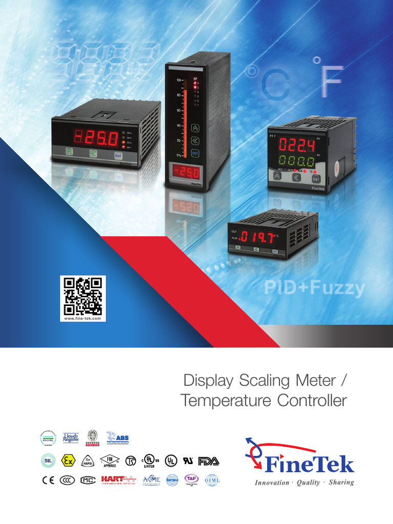 PM - PT Display Scaling Meter - Temperature Controller - New | PDF ...