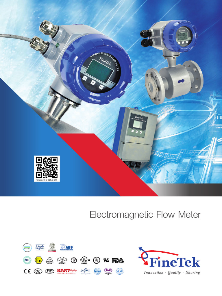 EPD Electromagnetic Flow Meter - New | PDF | Flow Measurement | Electromagnetic Induction