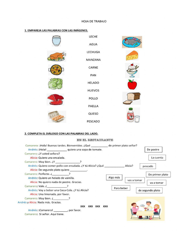 La Comida 2 | PDF