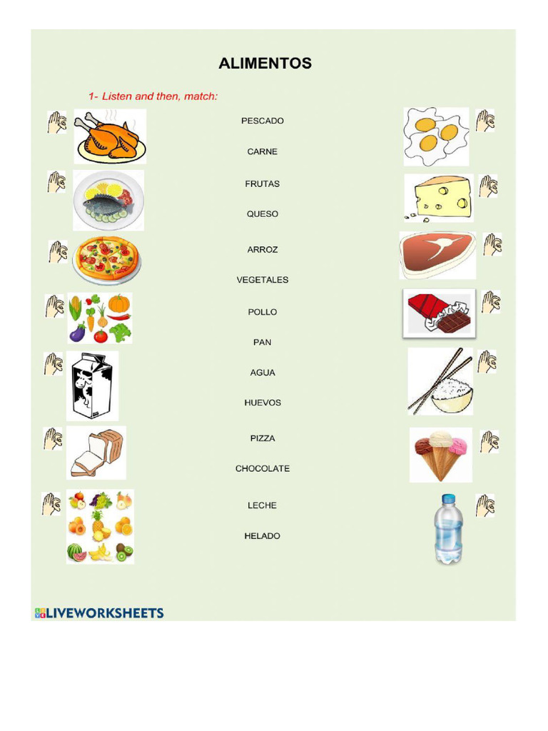 La Comida 1 | PDF