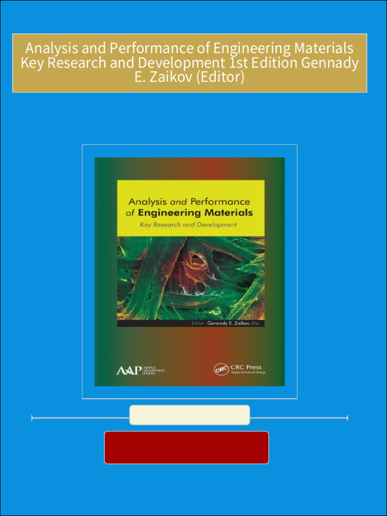 Download full Analysis and Performance of Engineering Materials Key ... Download full Analysis and Performance of Engineering Materials Key ...