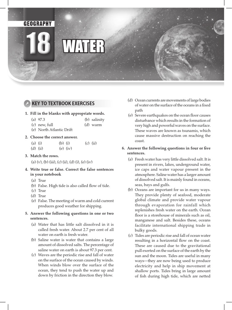 E-Book Anskey GEO 7 CH 18 | PDF | Oceans | Water