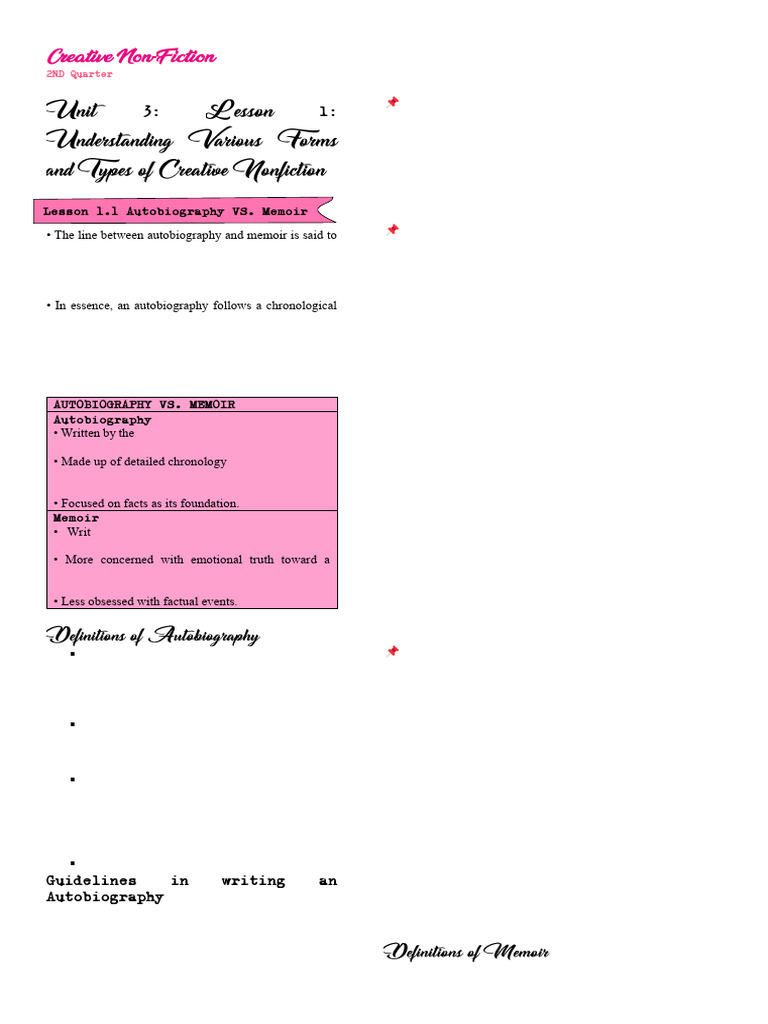 CNF_2NDQUARTER | PDF | Narrative | Essays