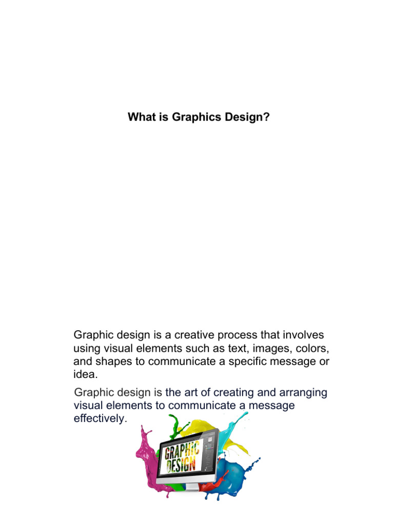 Graphic Design Intro | PDF | Graphic Design | Composition (Visual Arts)