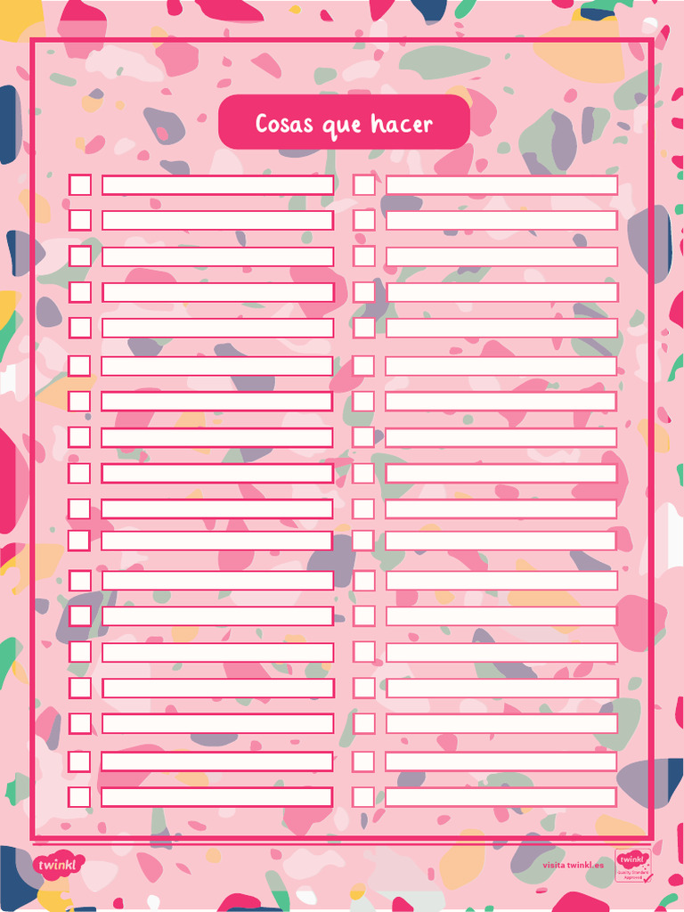 Cosas Que Hacer | PDF
