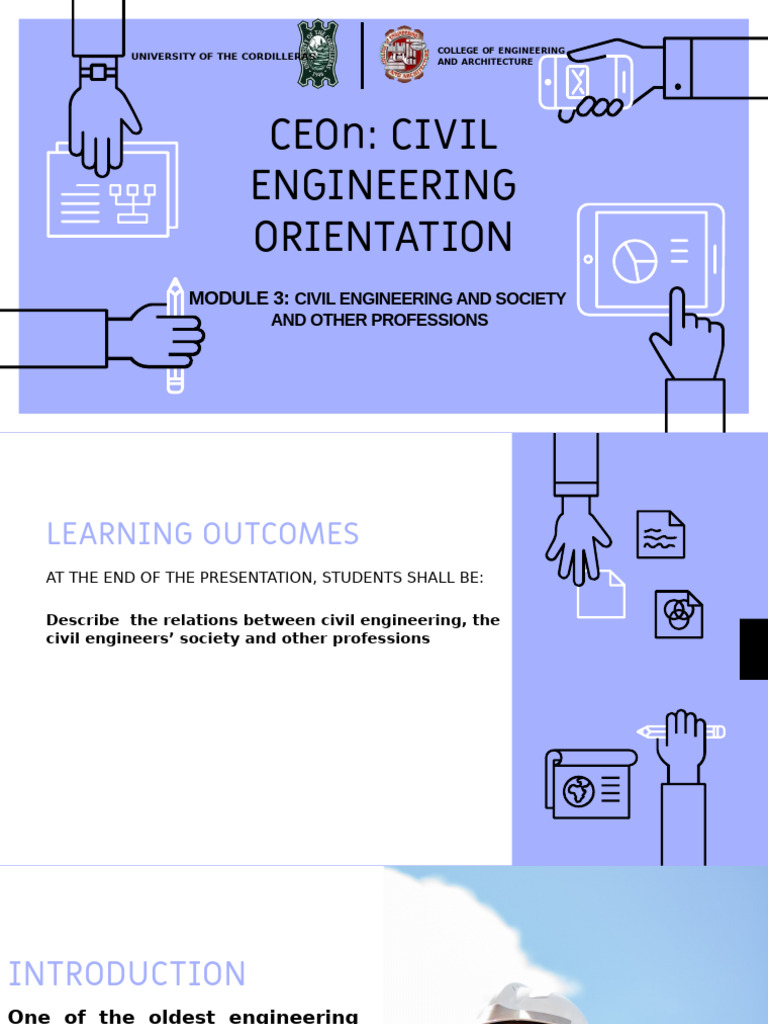 Module 3 Civil Engineering and Society and Other Professions | PDF ...