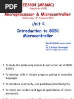 Question Bank: UNIT I - 8086 Microprocessor Part - A (2 Marks) | PDF ...