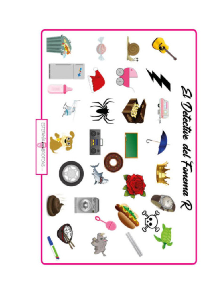 Buscar Fonema R | PDF