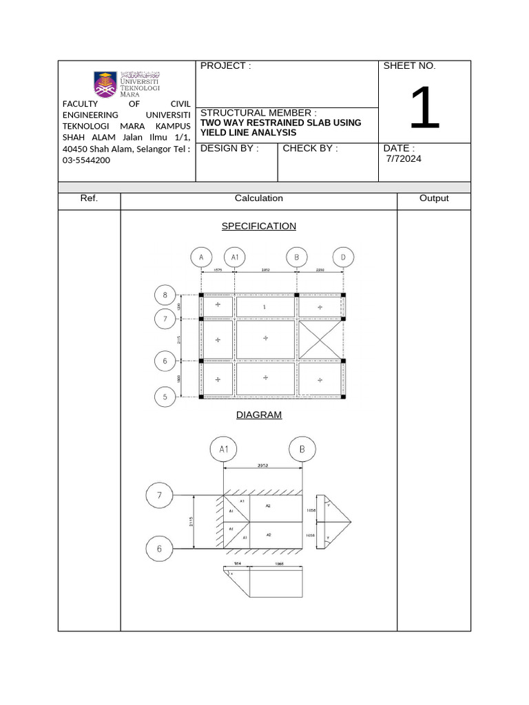 Calculation Slab Task 4 | PDF | Structural Engineering | Civil Engineering