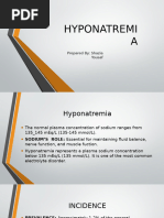 Diagnostic Evaluation of Adults With Hyponatremia | PDF | Diseases And ...