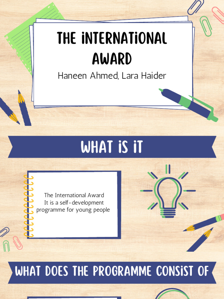 International Awards | PDF