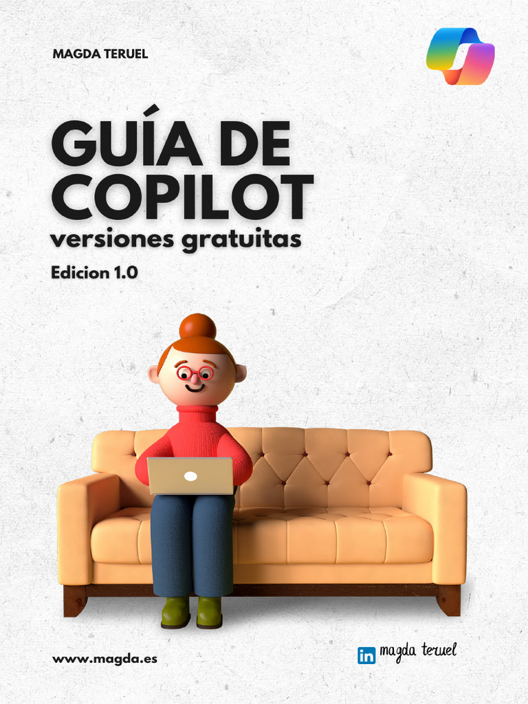 Guia de Copilot Versiones Gratuitas 1.0 Magda Teruel | PDF | Microsoft | Inteligencia artificial