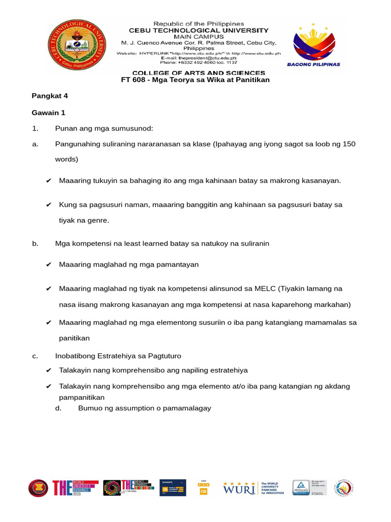 Gawain 1 - Jean Rose Y. Cueva | PDF