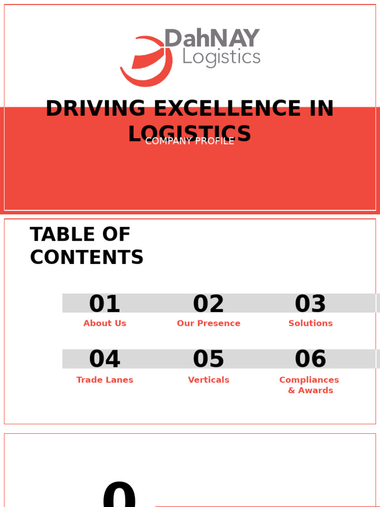 Dahnay - Company Profile - 2022 | PDF | Freight Transport | Cargo