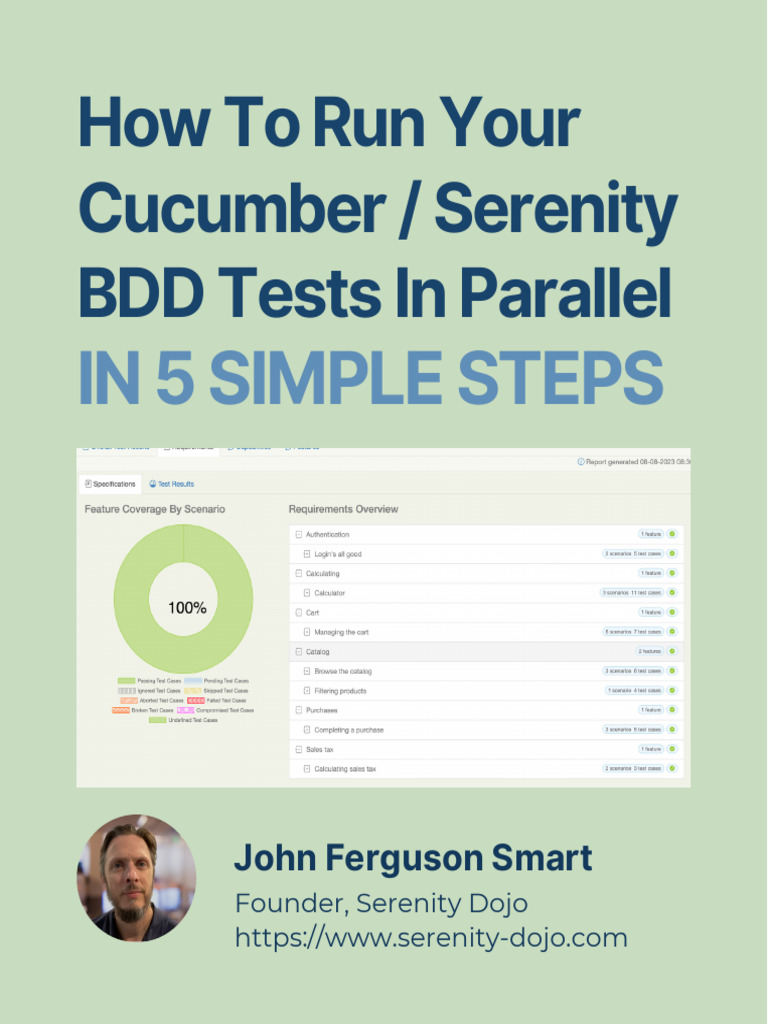 How To Run You Cucumber - Serenity BDD Tests in Parallel | PDF