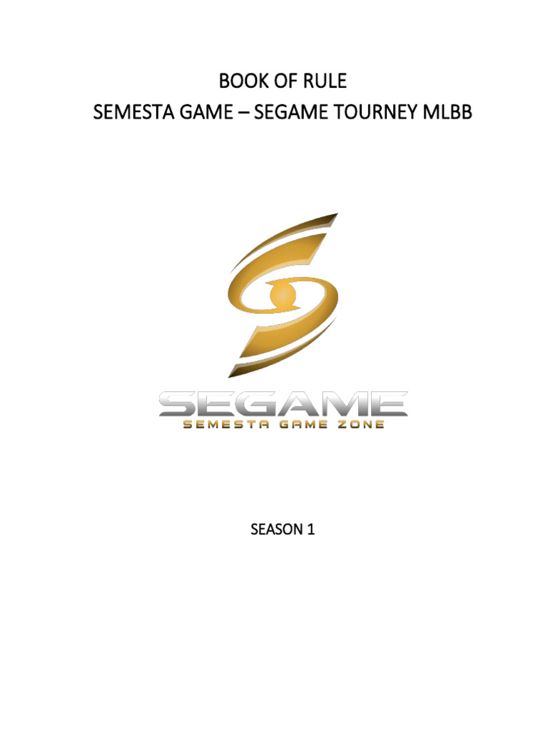 Book of Rule Se-Game - MLBB | PDF