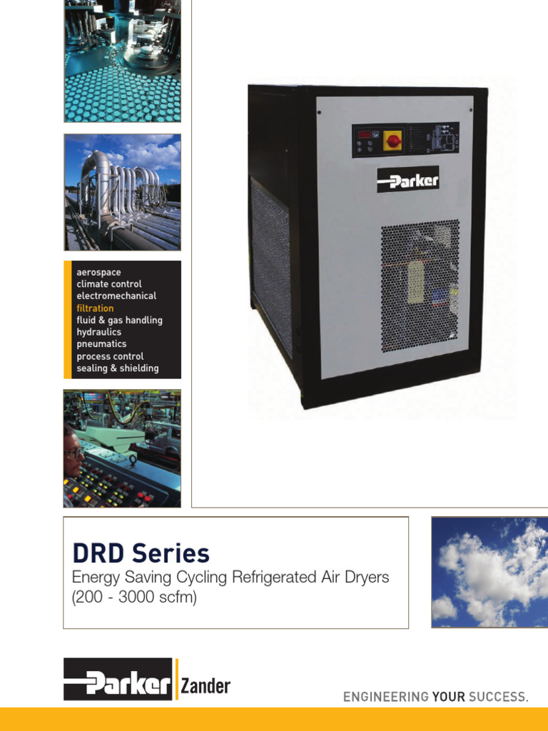 (000 NA - 06-2015) Zander DRD Series | PDF | Clothes Dryer | Heat Exchanger