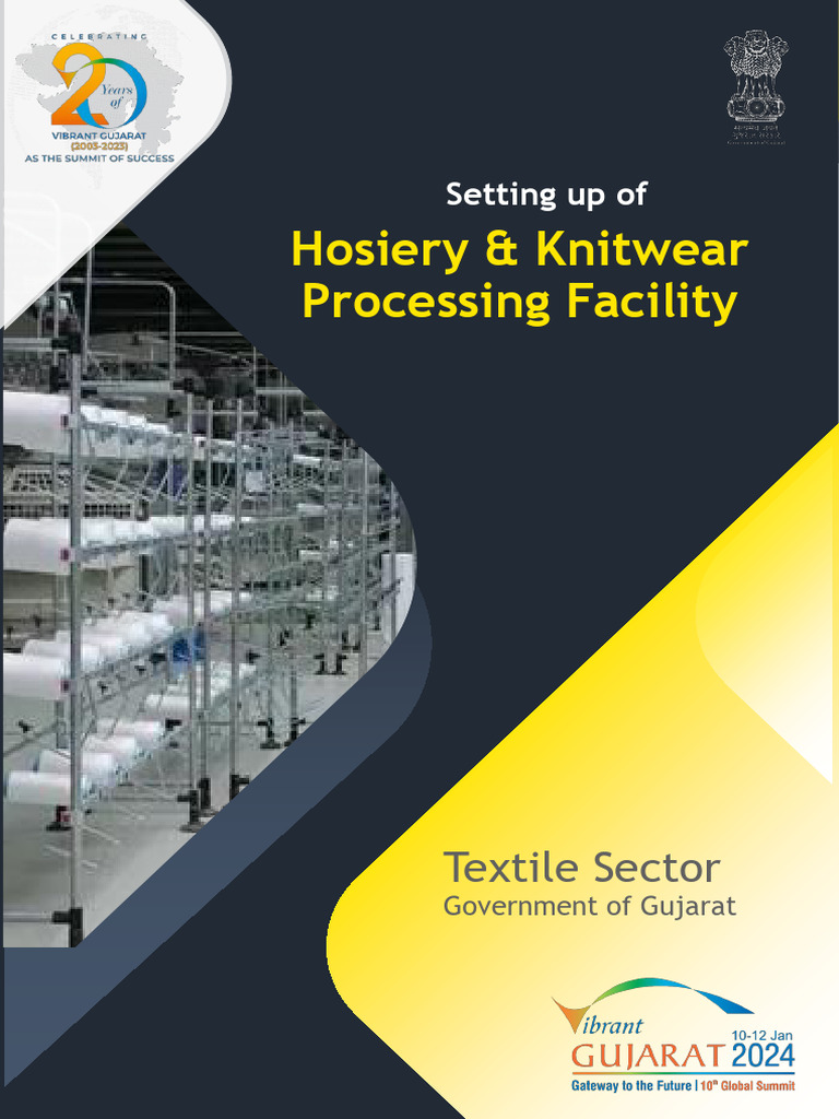 Manufacturing of Hosiery Knitwear Processing Units | PDF | Gross ...