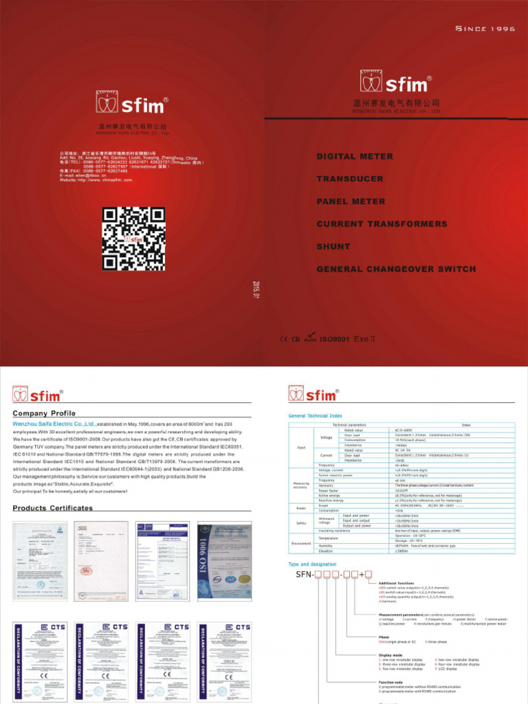 Sfim 2015 | PDF | Electrical Engineering | Electricity