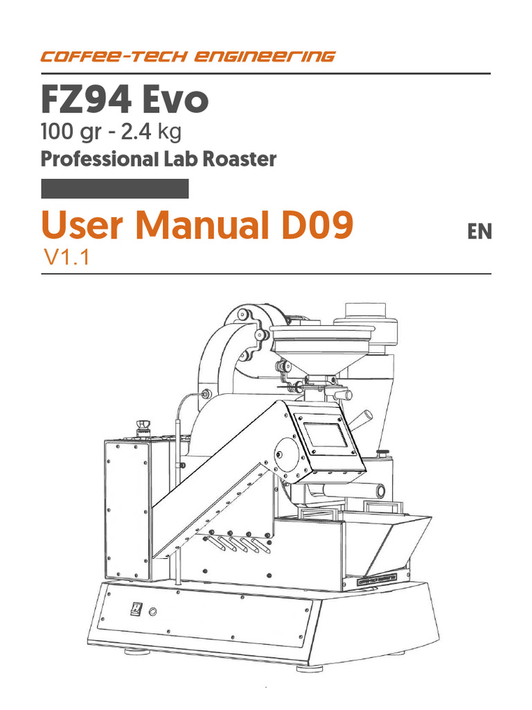 FZ94 Evo Professional Roaster Manual | PDF