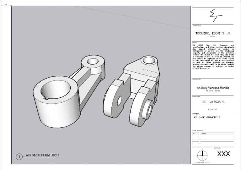 A01 Basic Geometry | PDF