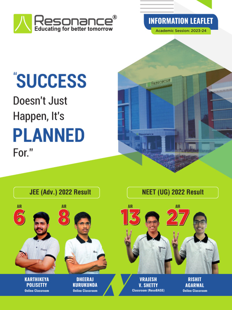 ResoNET Leaflet v2 | PDF | Educational Technology | Learning