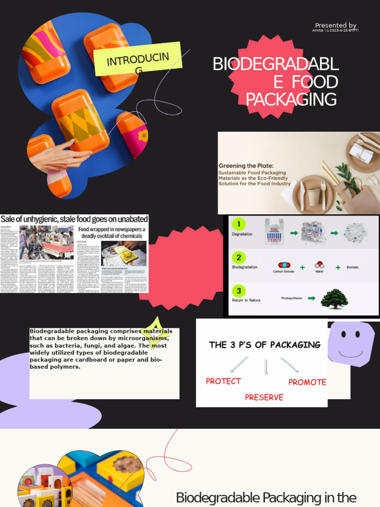 Biodegradable Food Packaging 2 | PDF