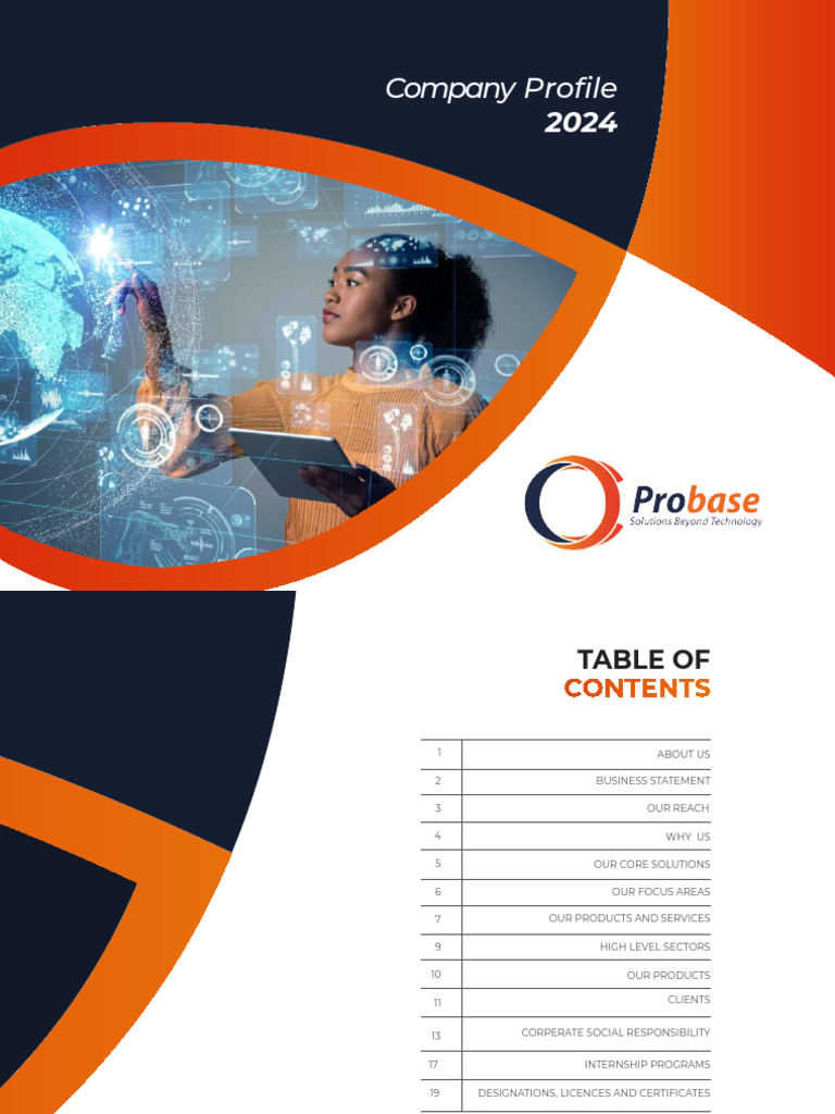 Probase Company Profile 2024 1 | PDF | Banks | Payments