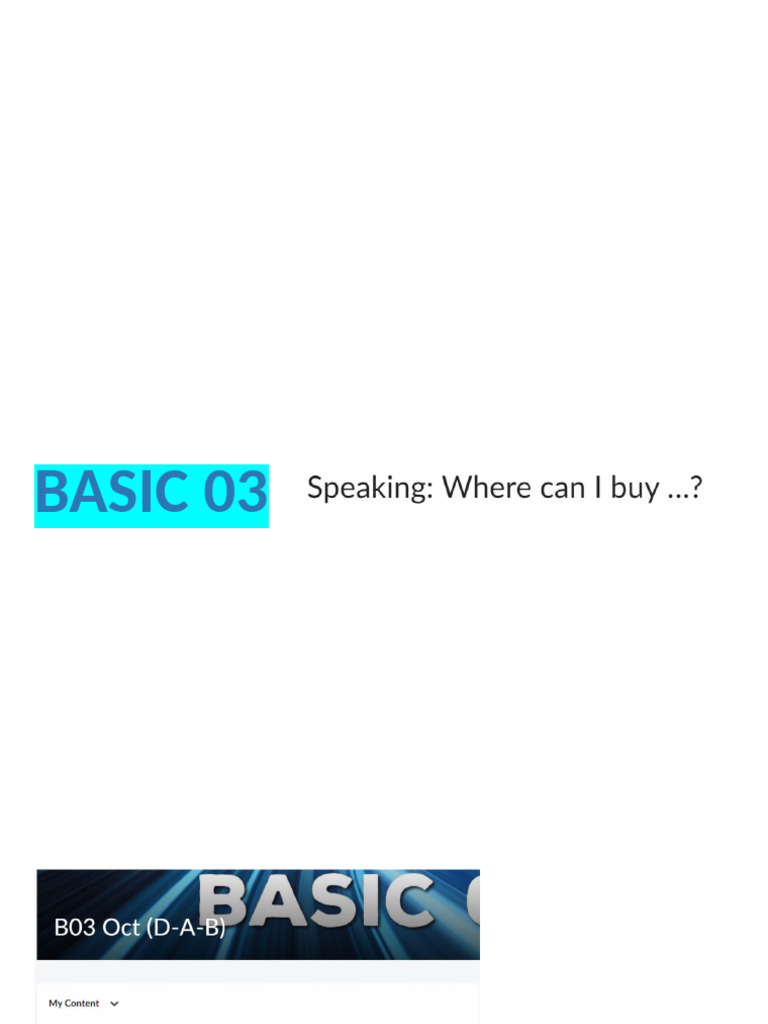 Basic 03 Speaking Task Navigate Britanico | PDF