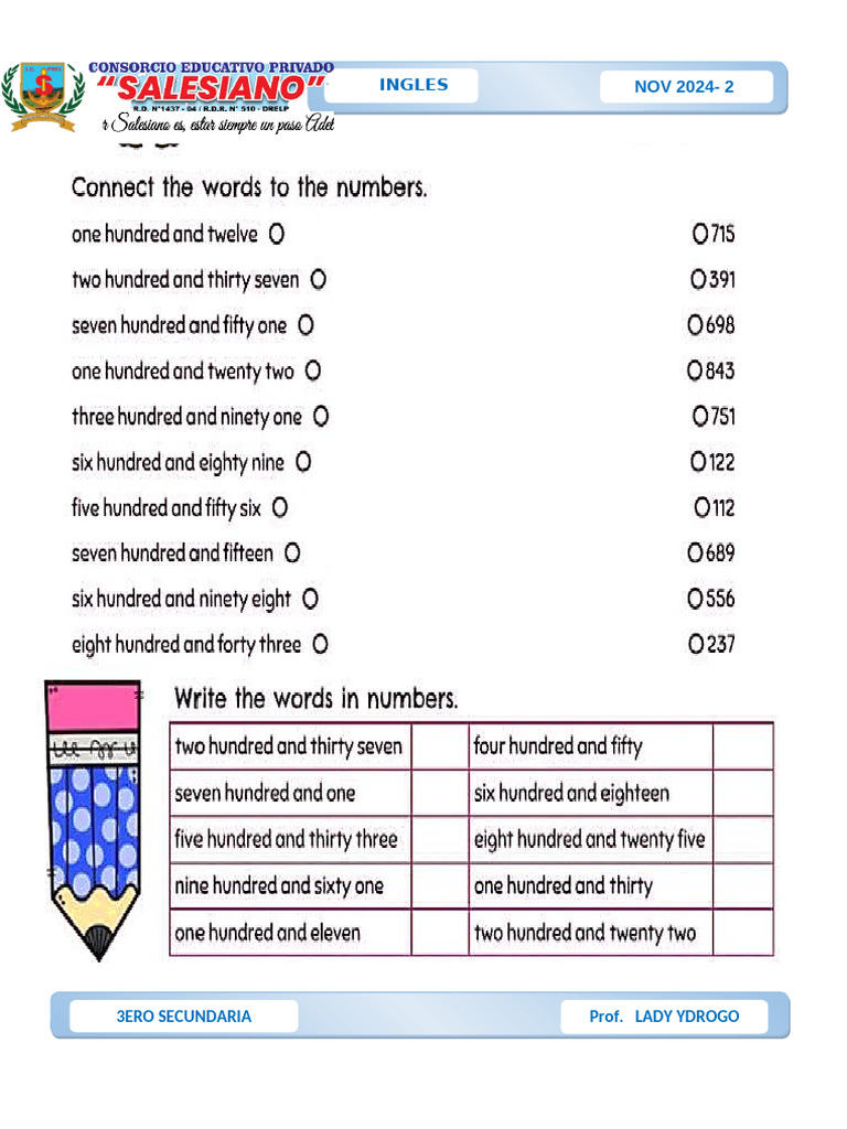 Ficha 3sec NO V 2 2024 | PDF
